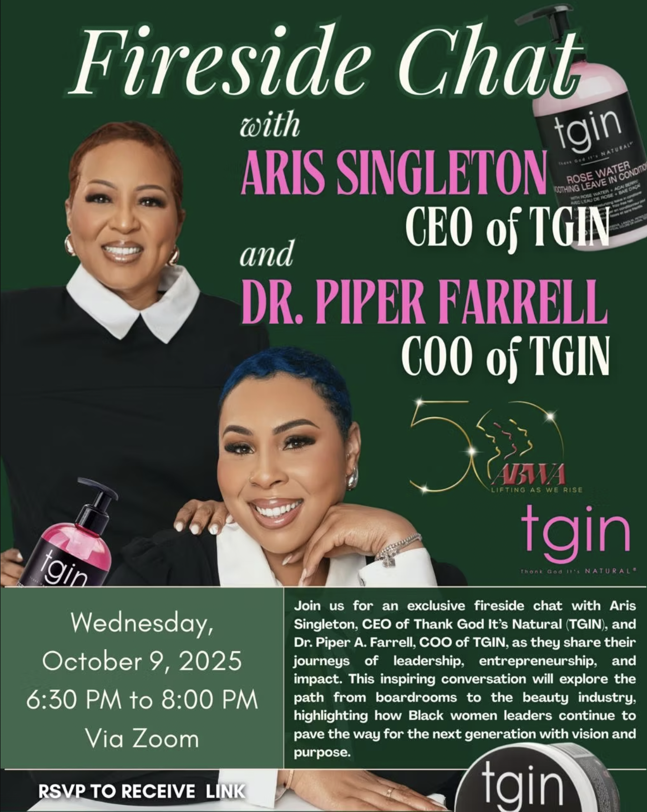 ABWA Presents: Raising Breast Cancer Awareness: Fireside Chat with CEO ...