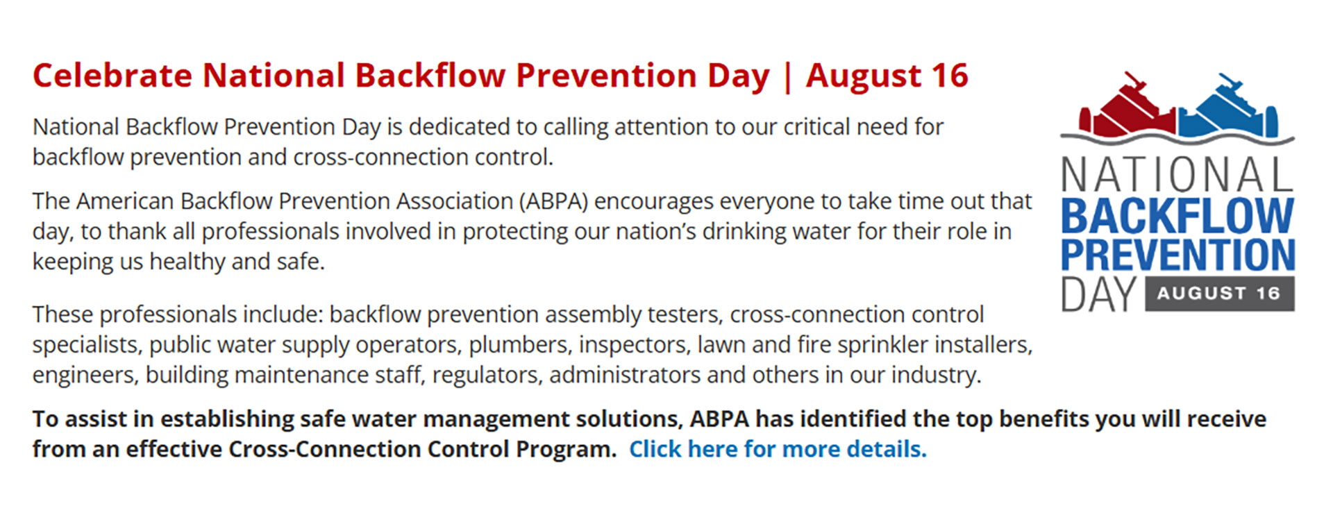 American Backflow Prevention Association