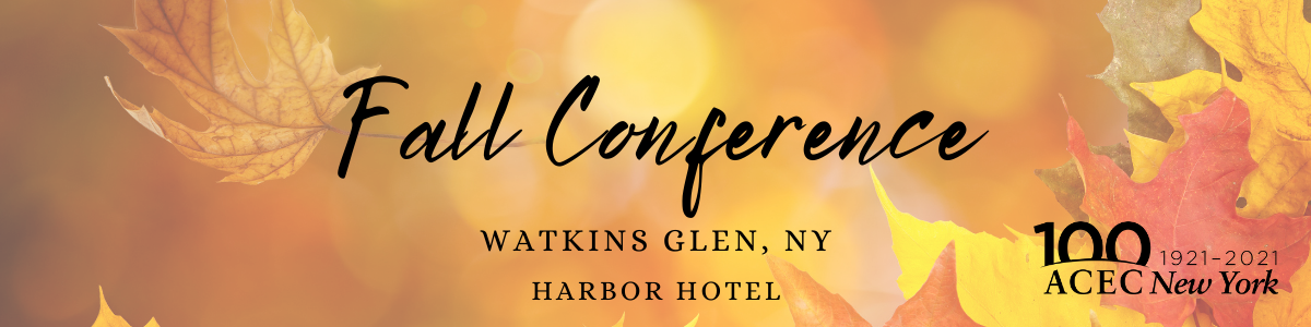 Fall Conference 2021: Agenda - ACEC New York