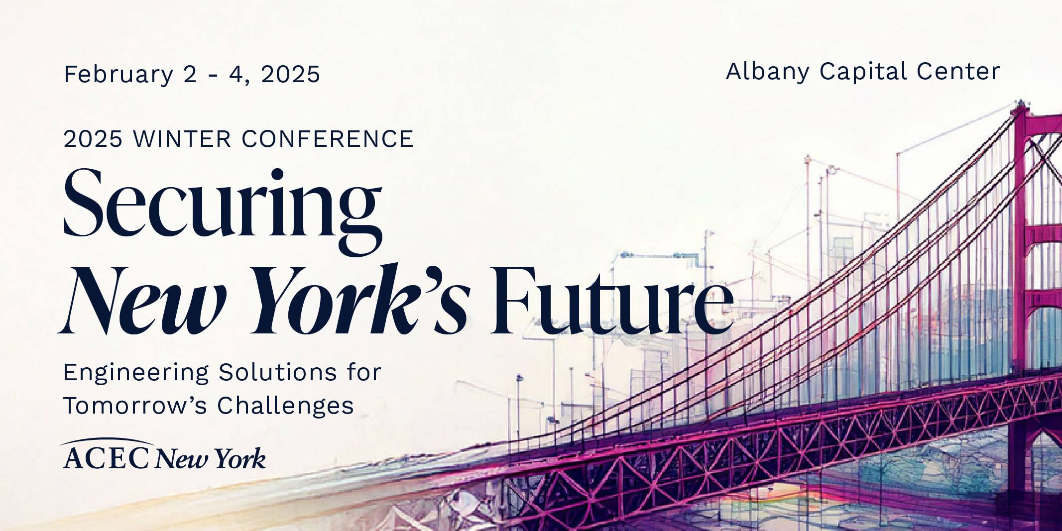 Winter Conference: Fees and Sponsorship - ACEC New York