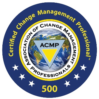 CCMP™ First 500 - The Association of Change Management Professionals