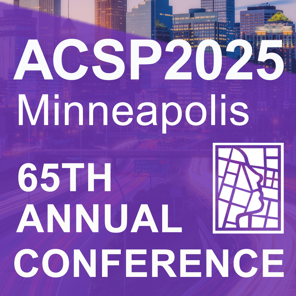 Conference Full Schedule - ACSP Annual Conference