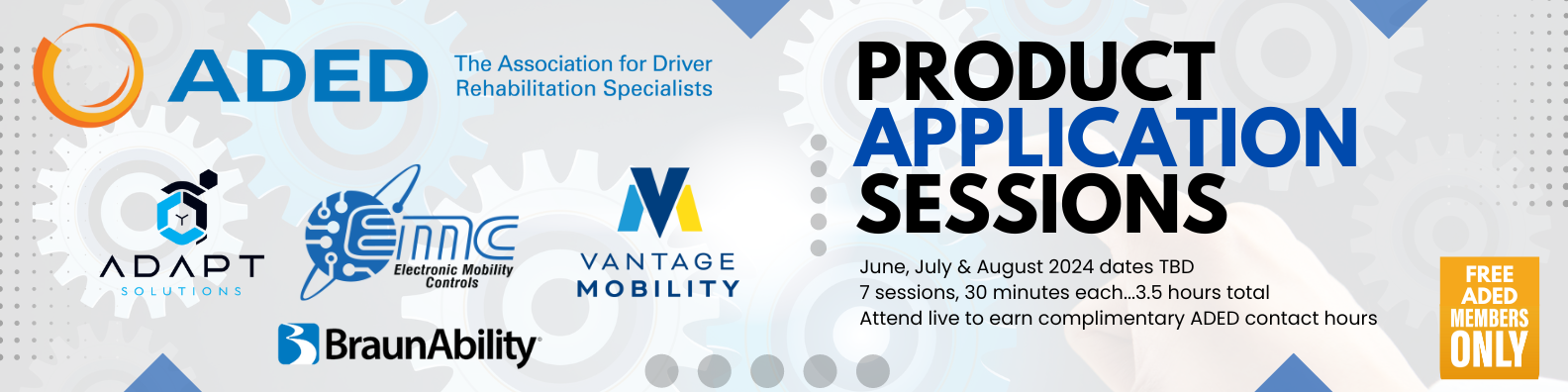 Product Application Sessions - ADED