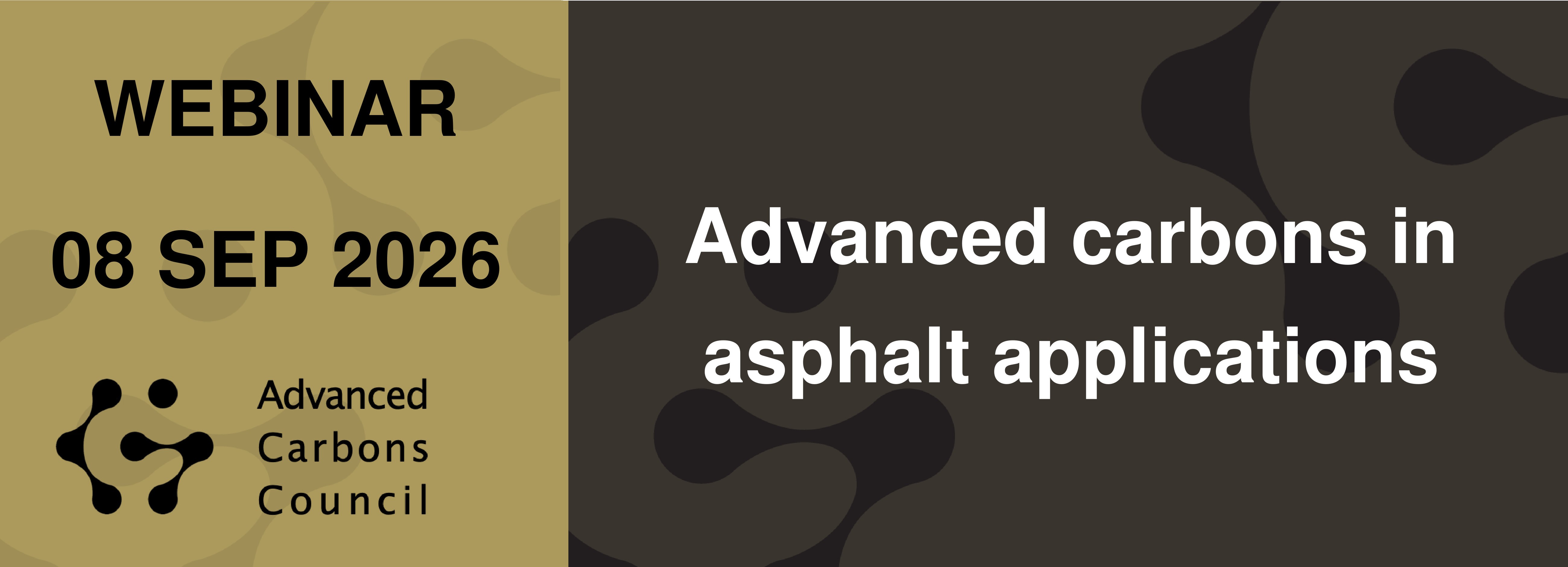 Advanced Carbons Events, Webinars, & Conferences