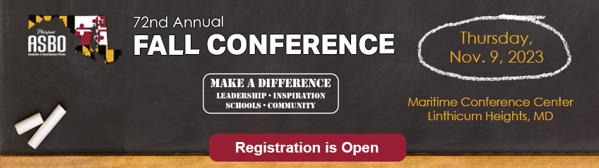 Fall 2023 Conference Attendee Registration - Maryland ASBO