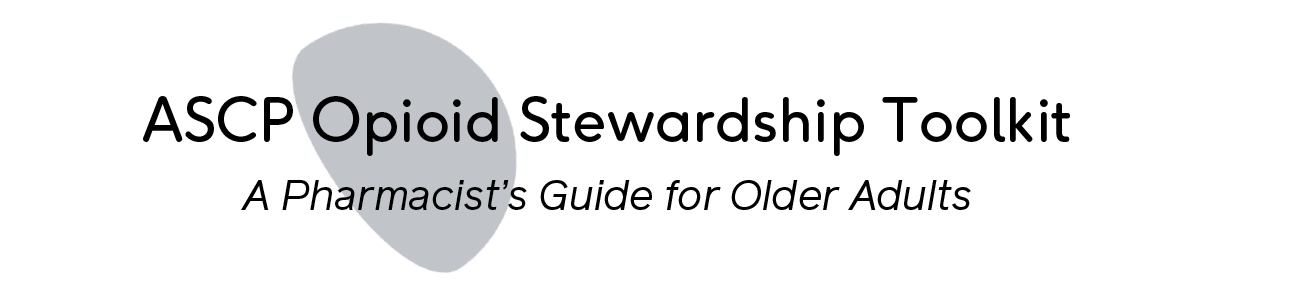 Opioid Stewardship