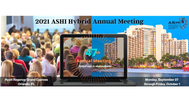 Meetings - American Society for Histocompatibility and Immunogenetics