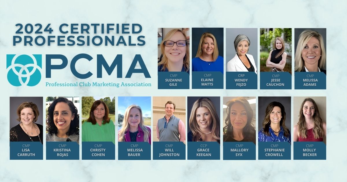 Celebrating Our Newly Certified Professionals! - Professional Club ...