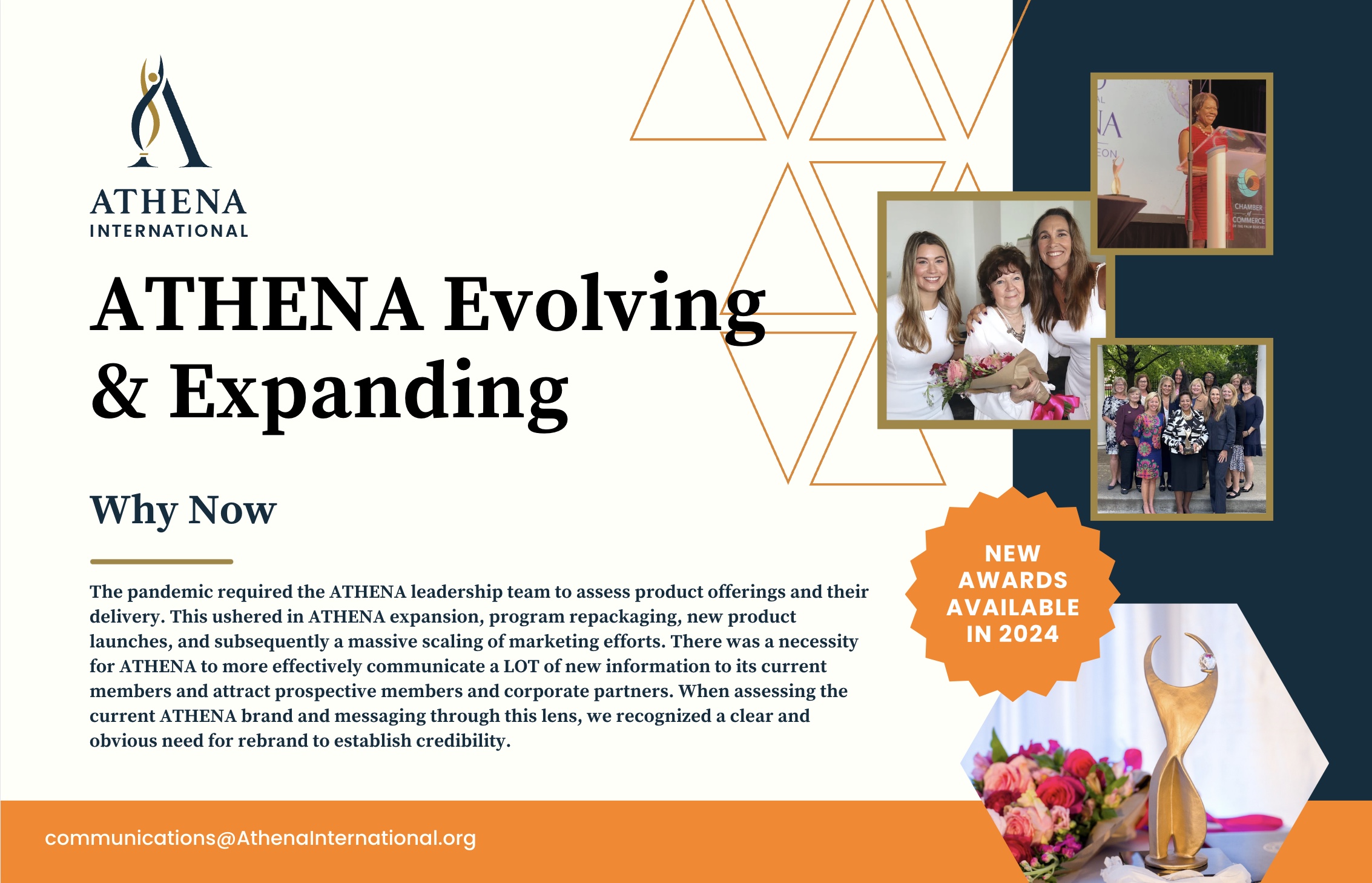 Award Branding & Forms - ATHENA International