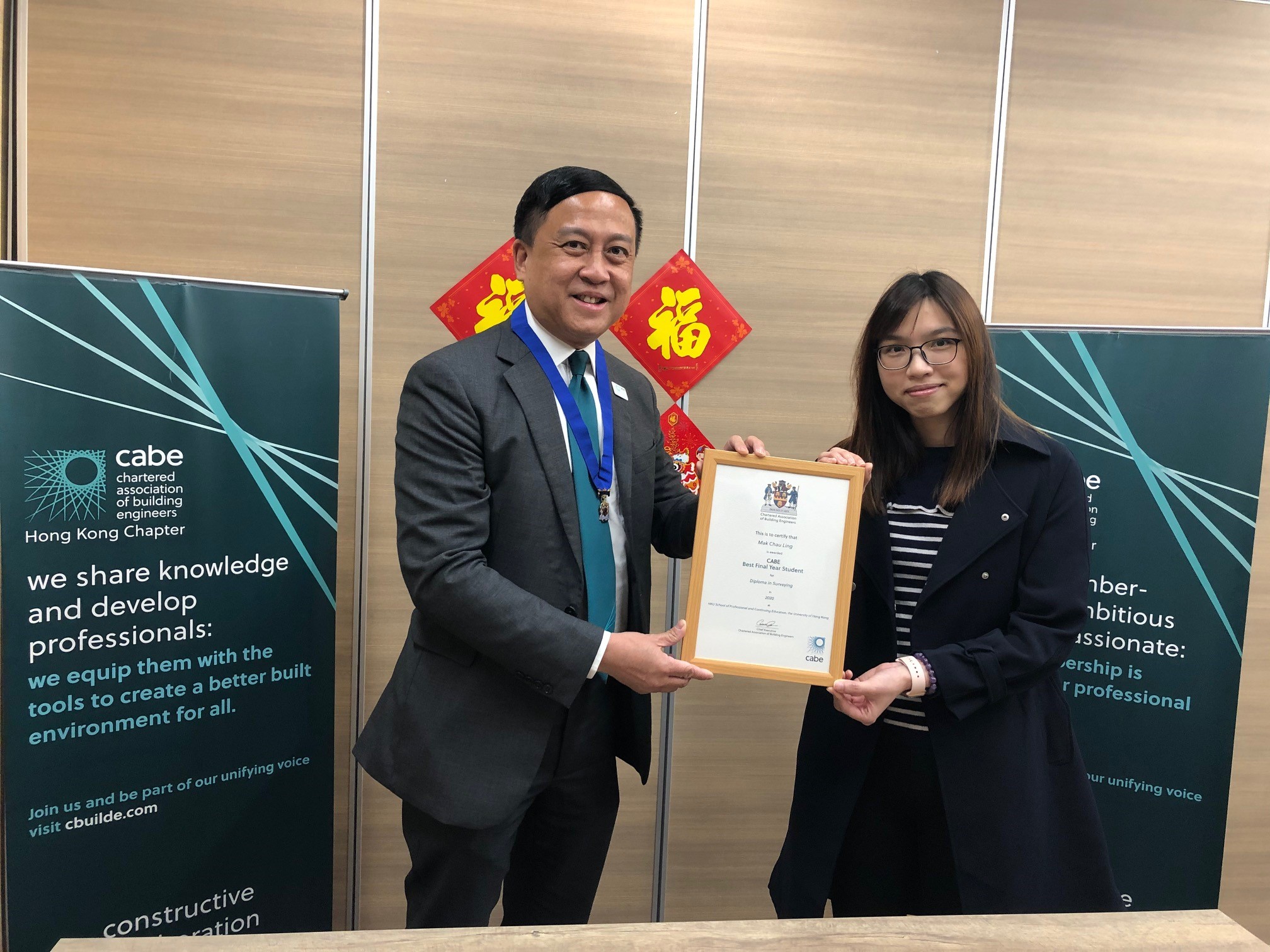 CABE Best Final Year Student Award - Chartered Association of Building ... CABE Best Final Year Student Award - Chartered Association of Building ...