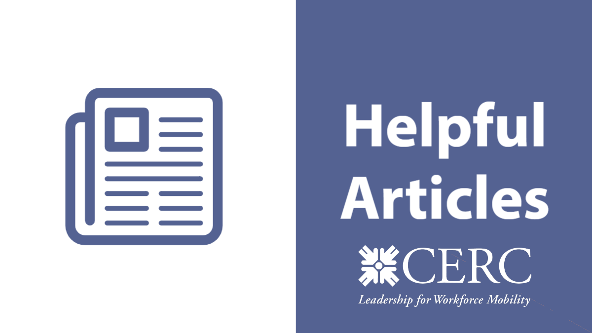 News Brief - Canadian Employee Relocation Council (CERC)