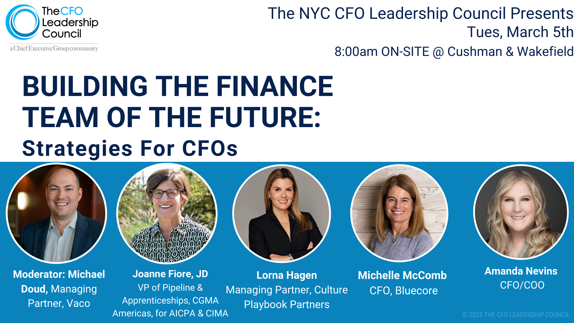 CFO Leadership Council