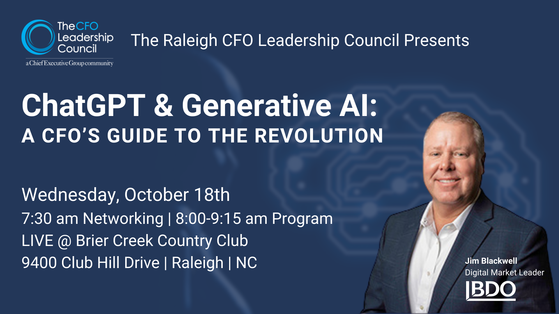 CFO Leadership Council