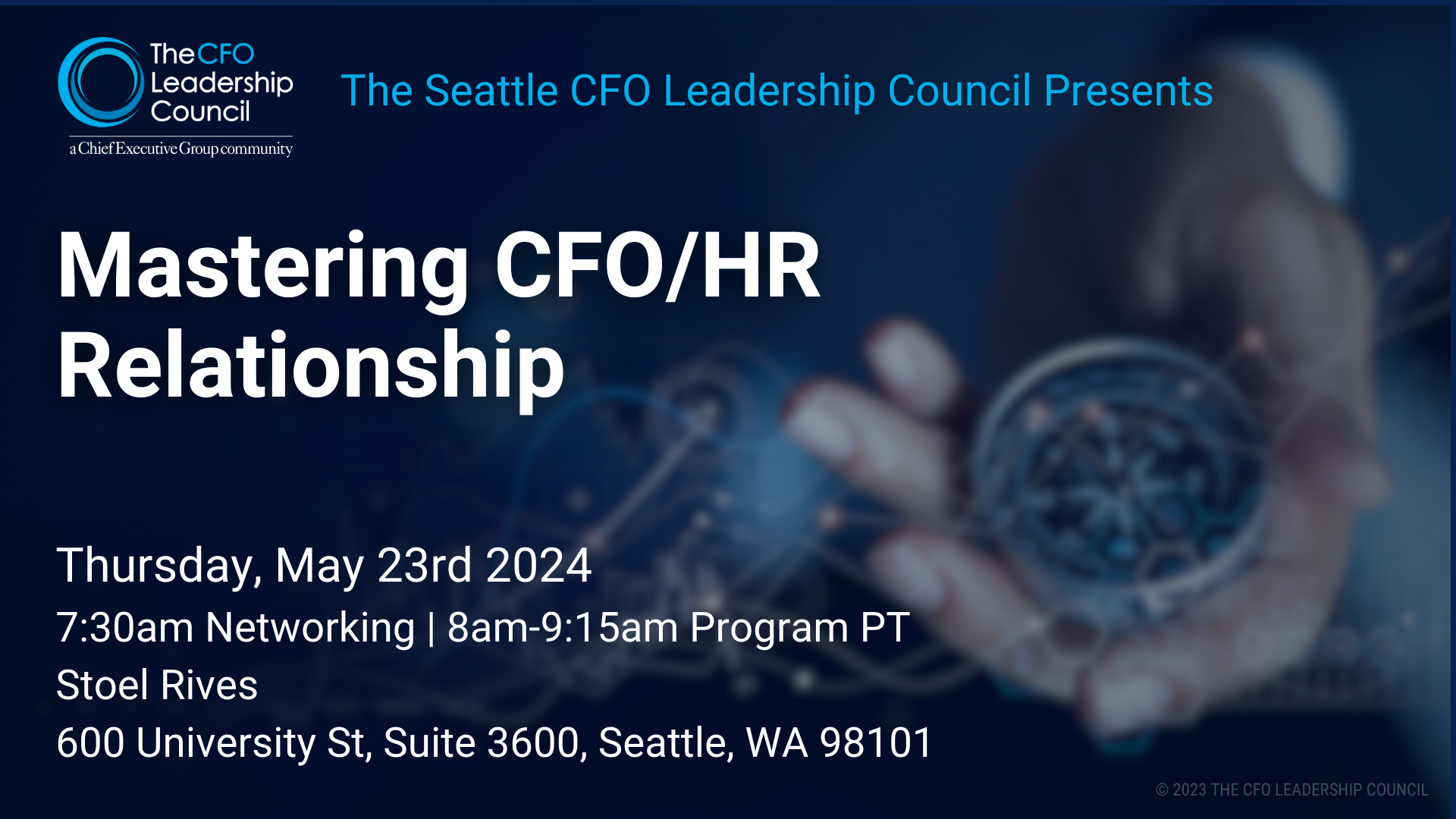 The CFO Leadership Council