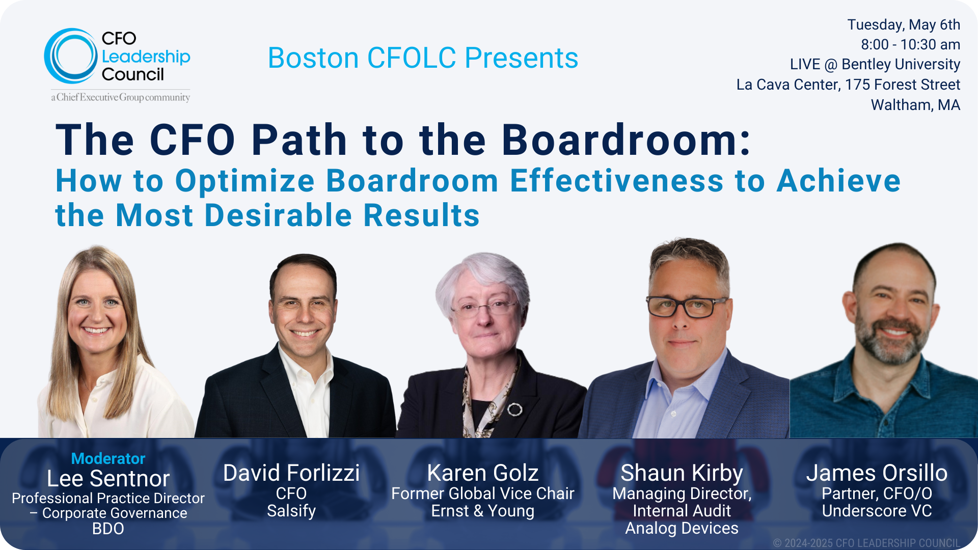 CFO Leadership Council