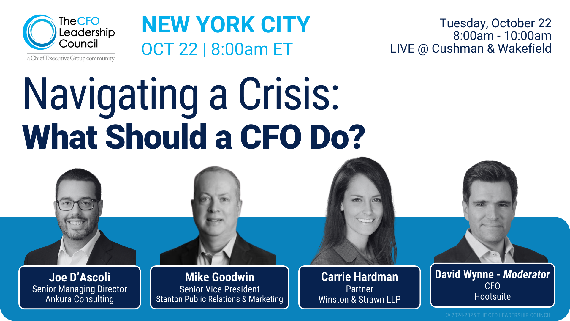 CFO Leadership Council