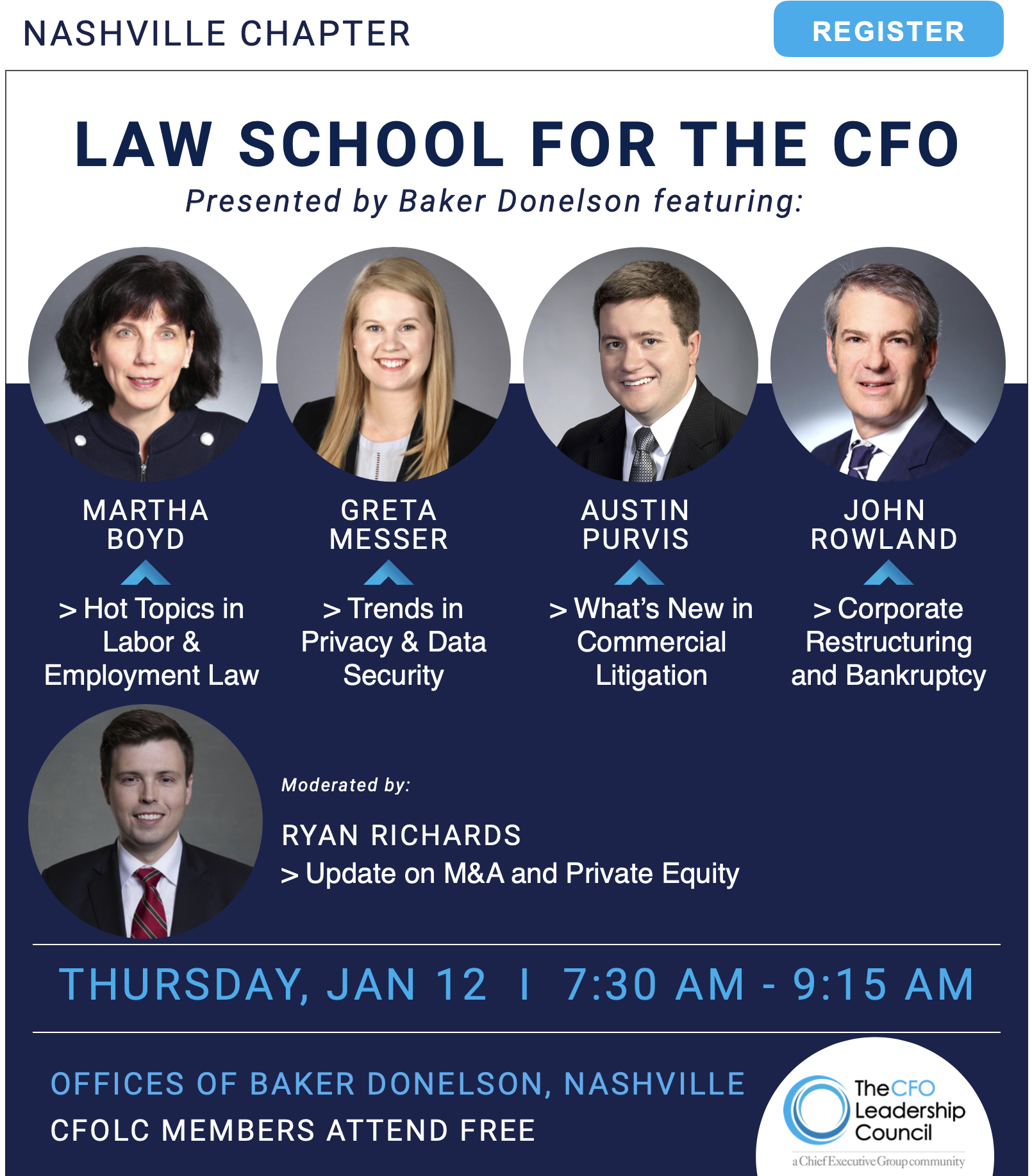 CFO Leadership Council