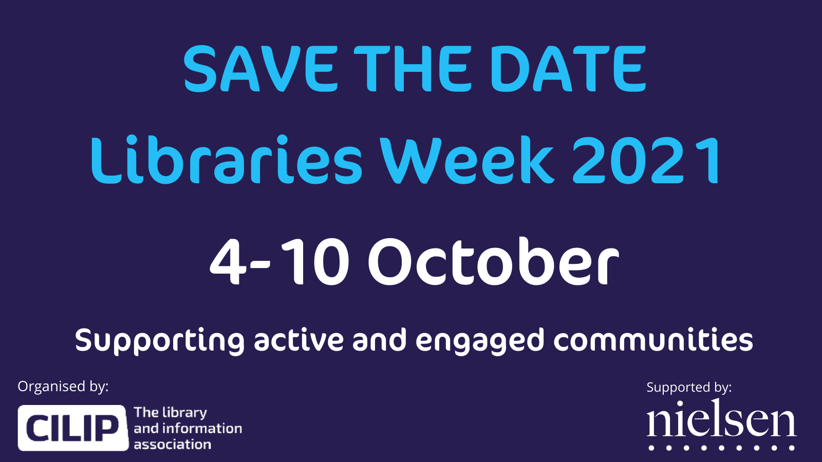 Libraries Week - CILIP: the library and information association