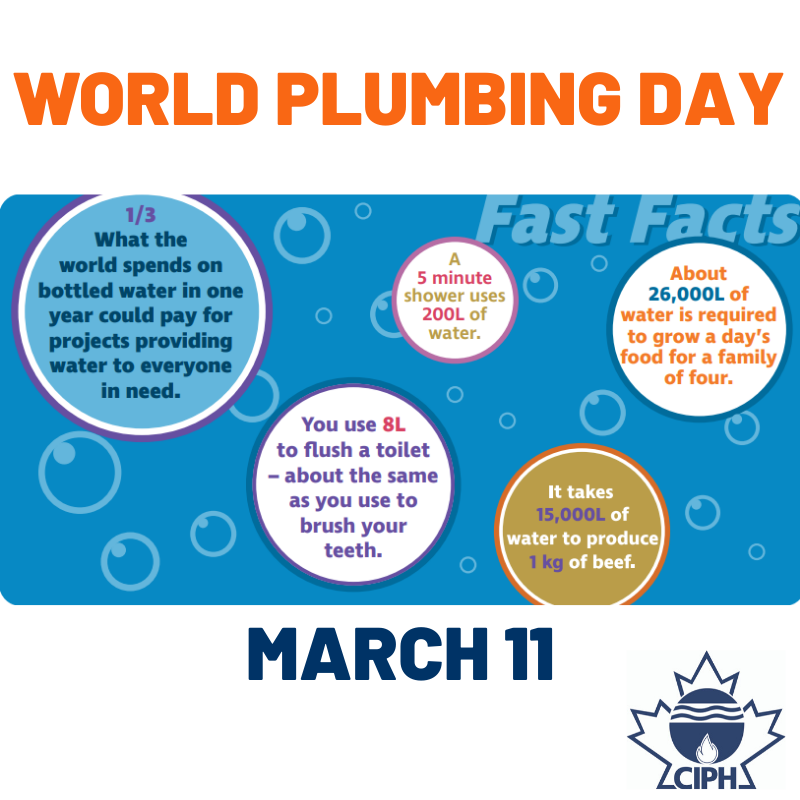 World Plumbing Day Graphics - Canadian Institute of Plumbing & Heating