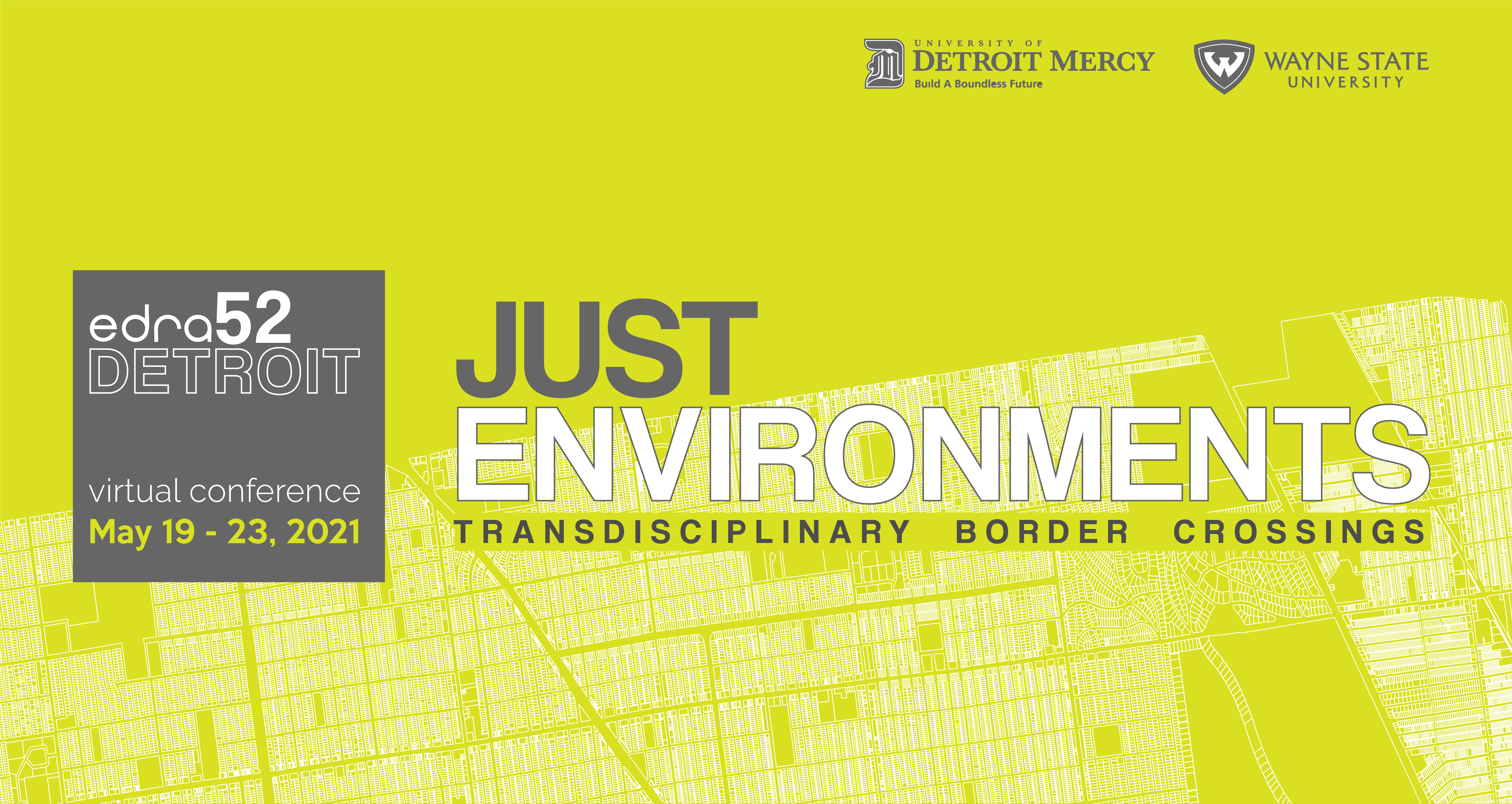 EDRA52 Detroit conference May 19-22 2020