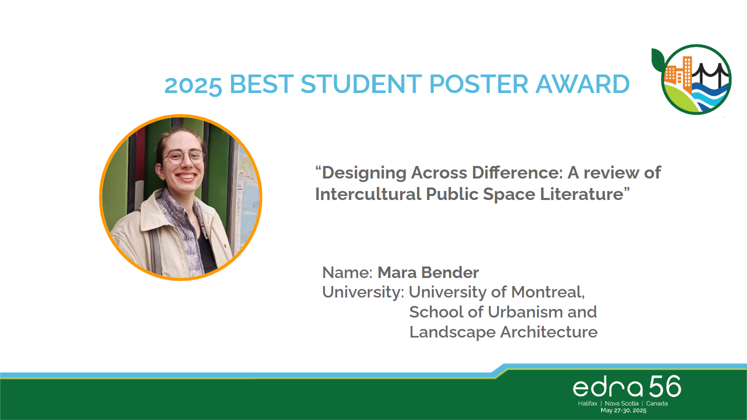 Student Awards - Environmental Design Research Association