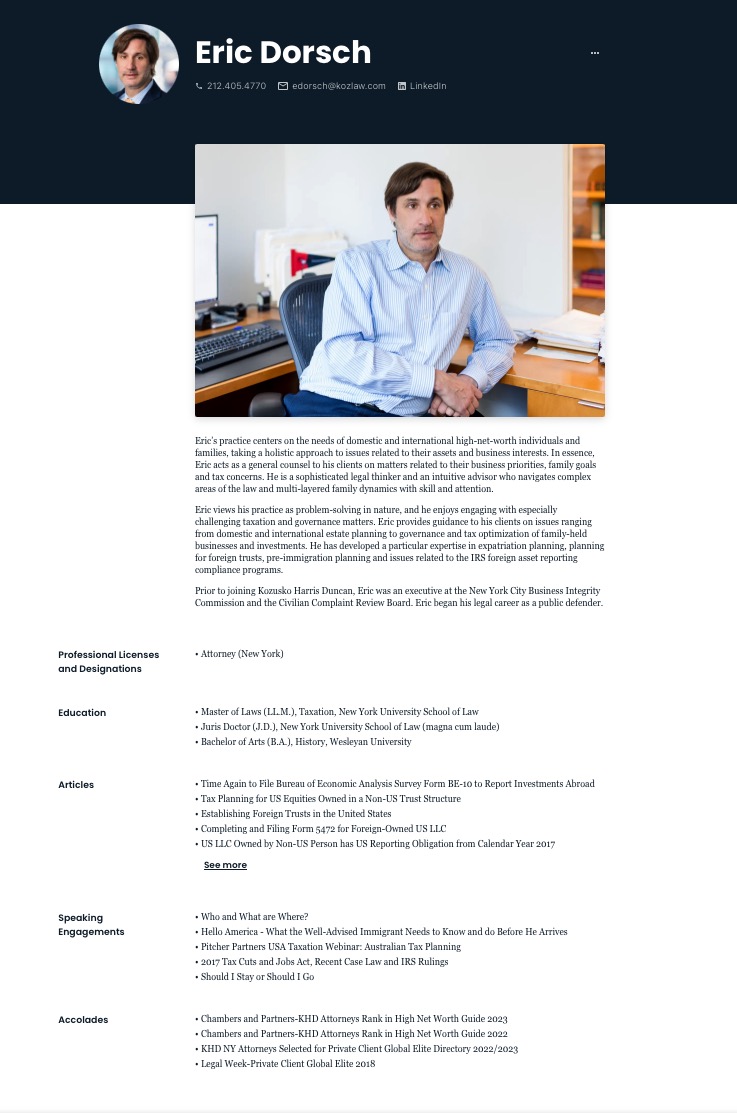Estate Planning Council of New York City Inc.