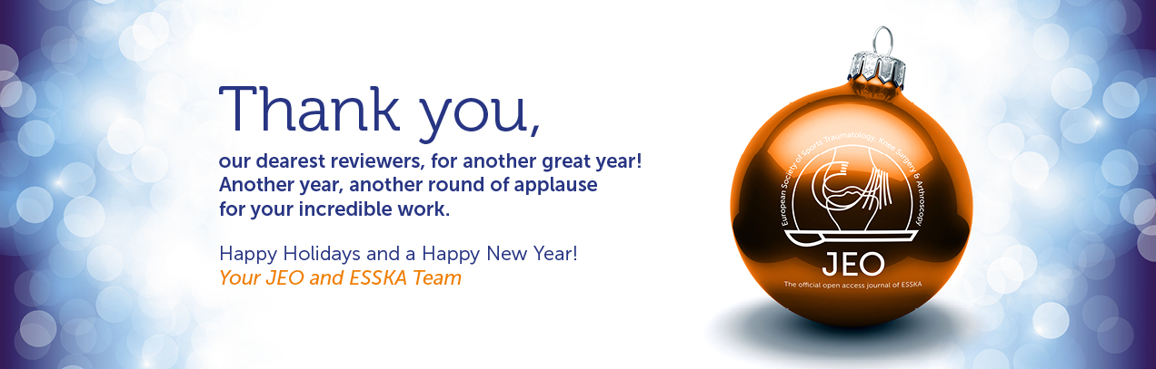 JEO thanks all our 2023 reviewers - European Society of Sports ...