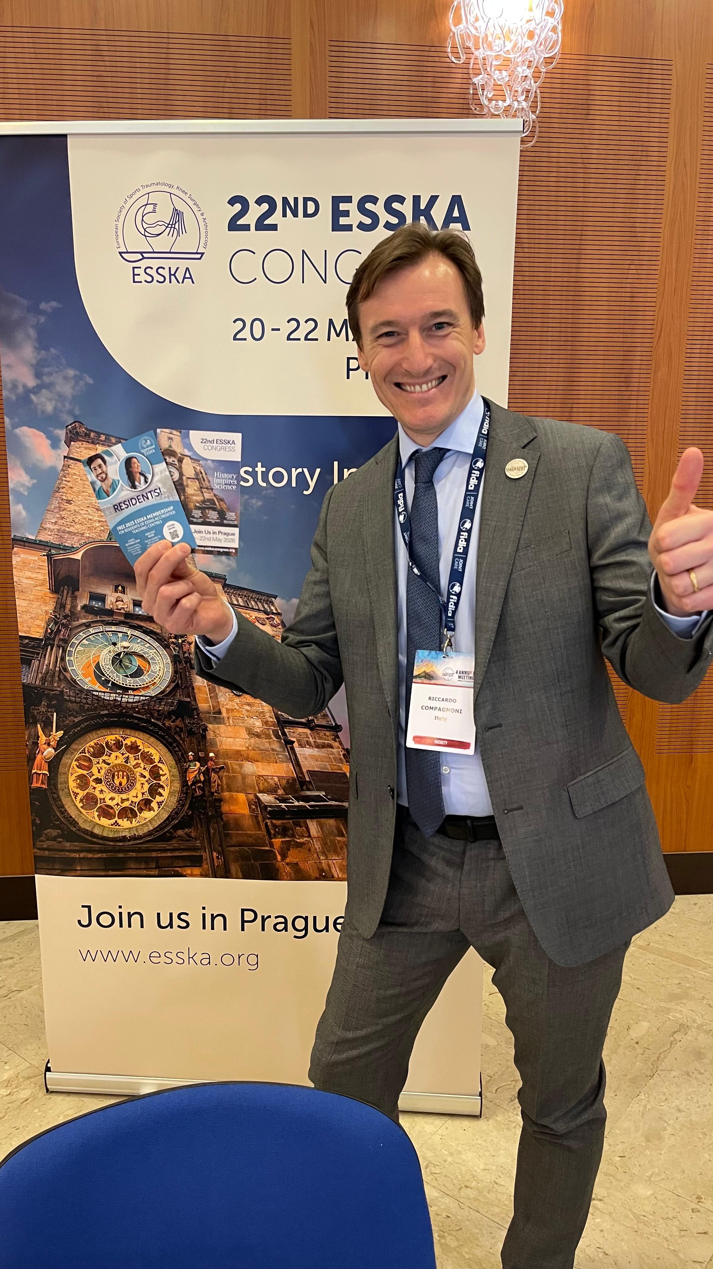 ESSKA Attends SIAGASCOT Congress in Naples, Italy - European Society of ...