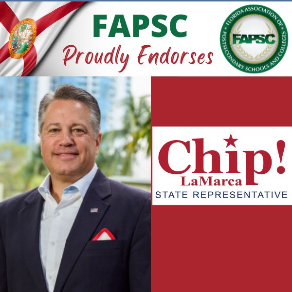 2022 Elections - FAPSC Endorsements - Florida Association of Postsecondary Schools and Colleges