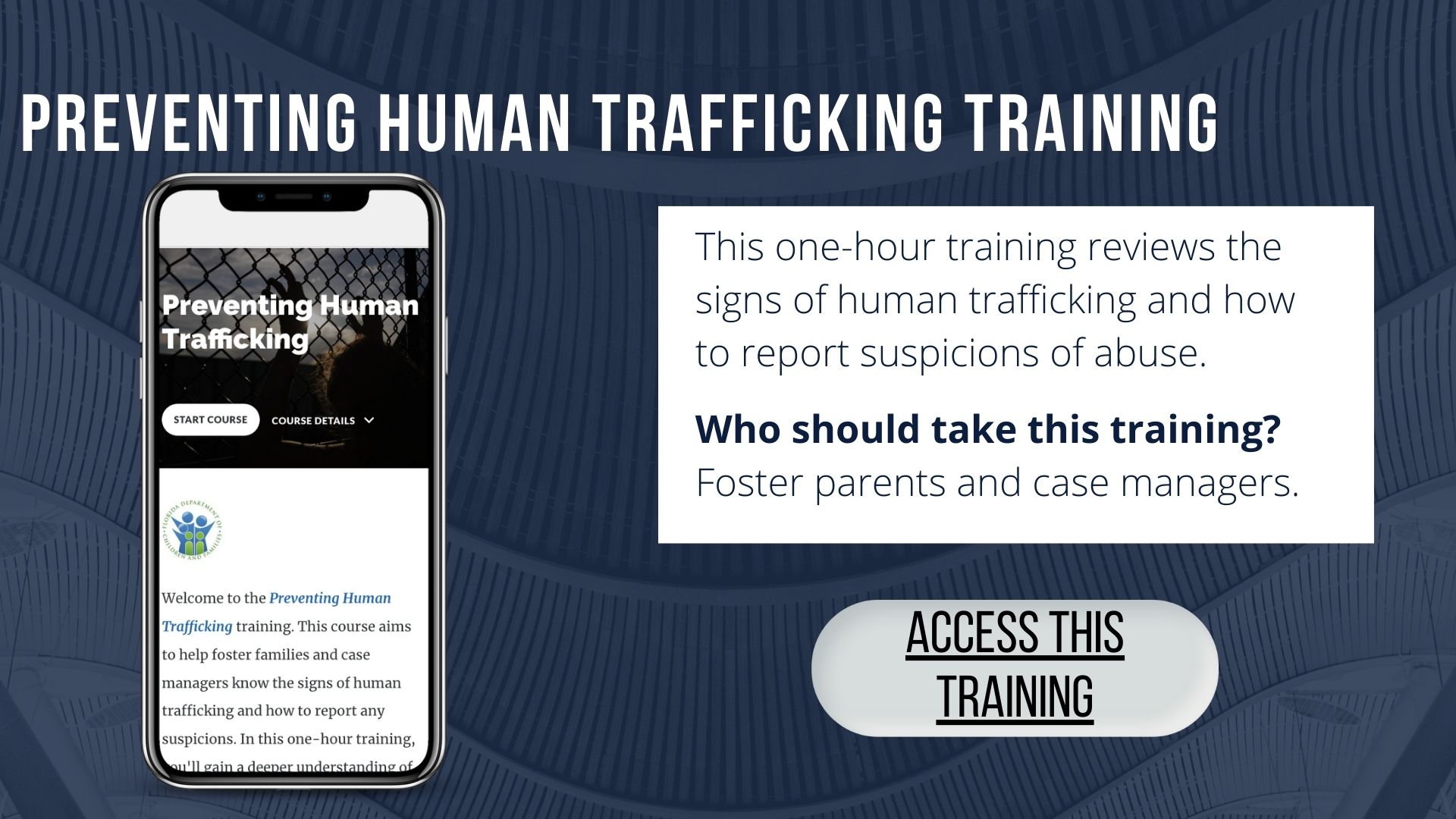 Human Trafficking 101 Now Available - Florida Coalition for Children