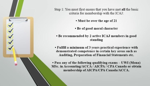 page6 - Institute of Chartered Accountants of Jamaica - ICAJ