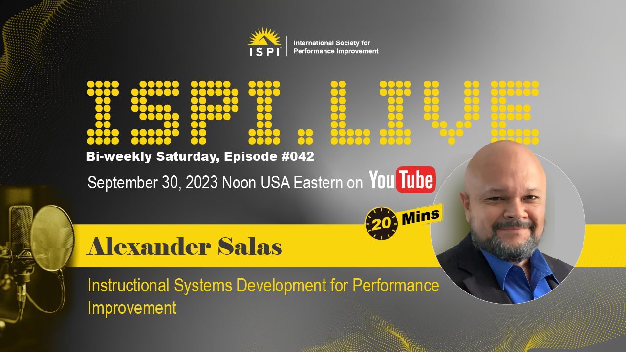 International Society for Performance Improvement