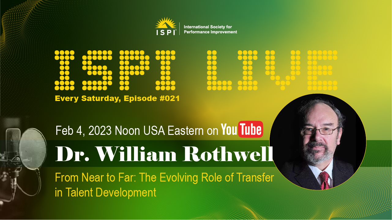 International Society for Performance Improvement