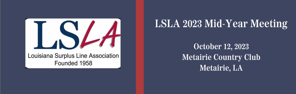LSLA Mid-Year Meeting is ONE WEEK away! Don't forget to register ...