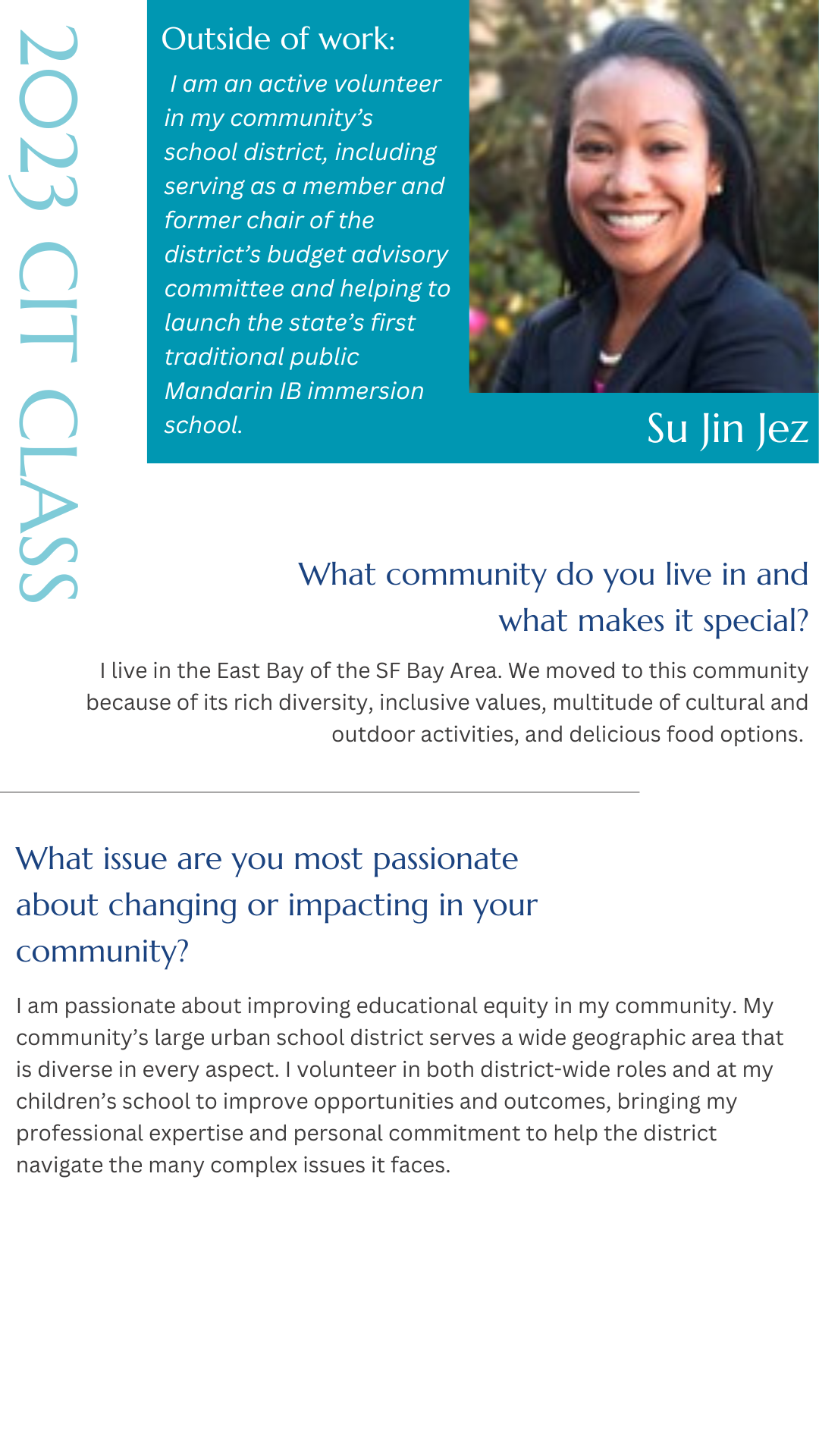 Meet the CIT Class of 2022 - test - Leadership California