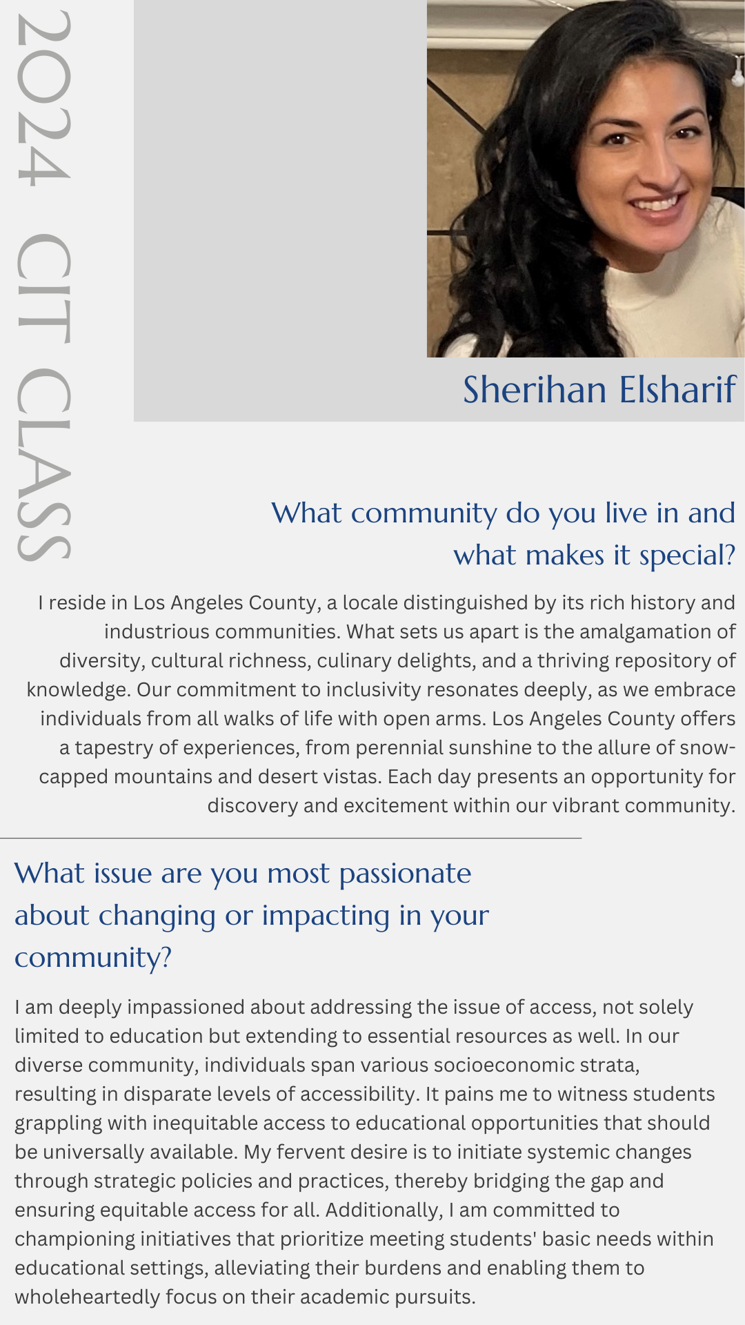 Meet the CIT Class of 2024