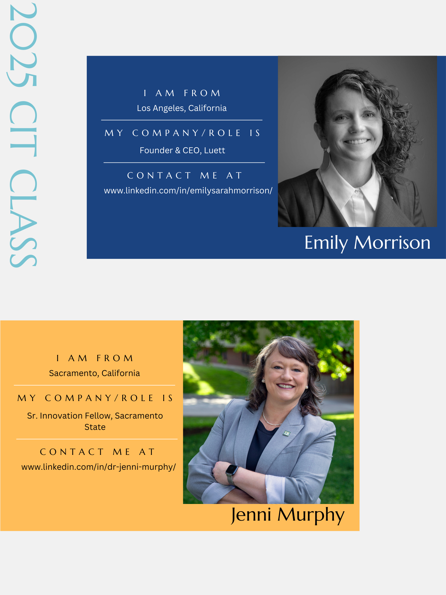 Meet the CIT Class of 2025