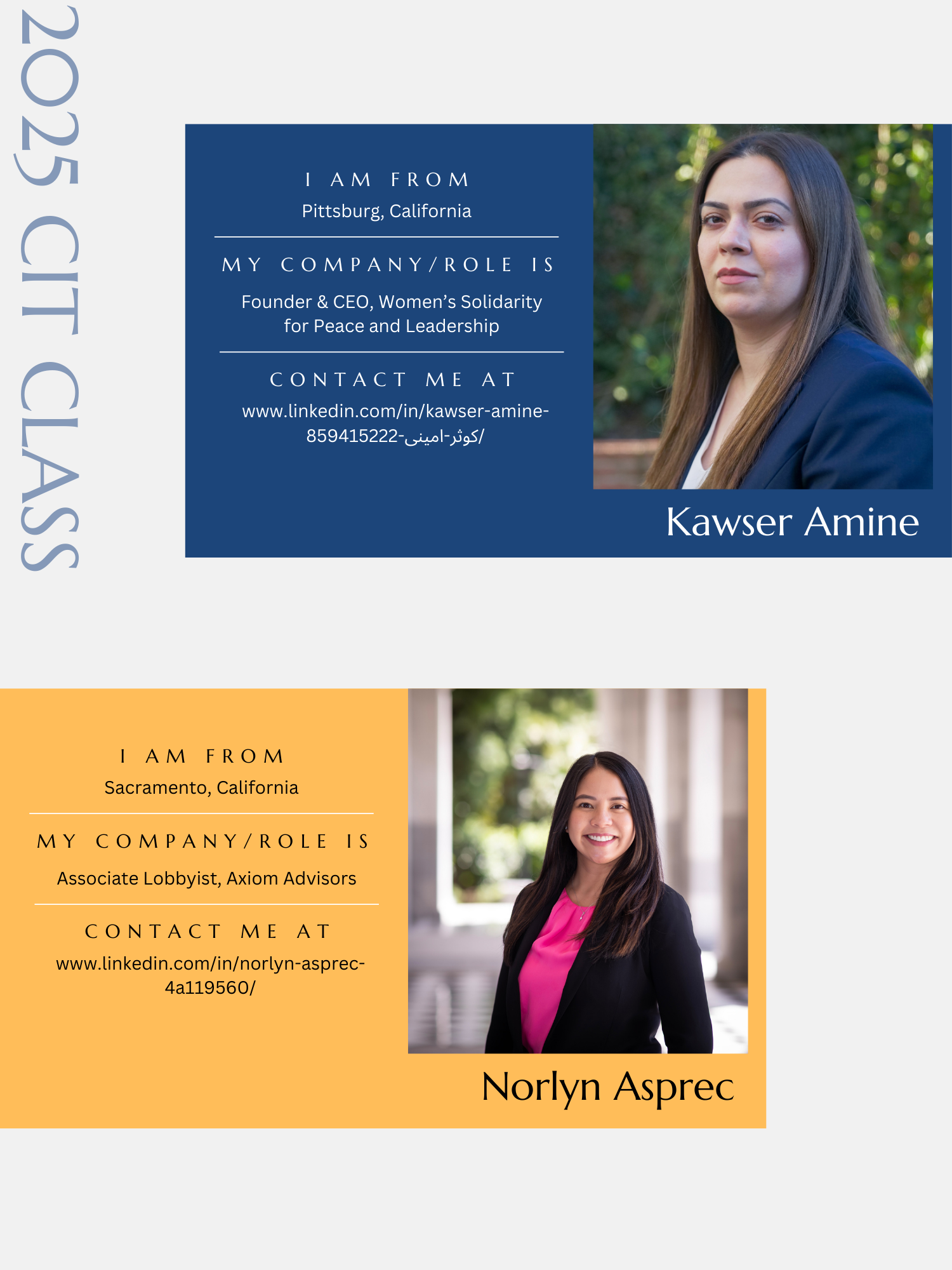 Meet the CIT Class of 2025