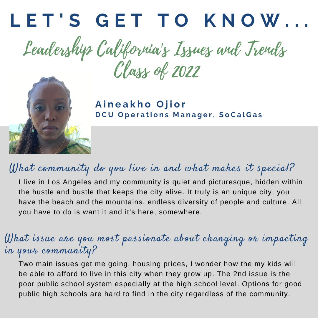 Meet the CIT Class of 2022 - test - Leadership California