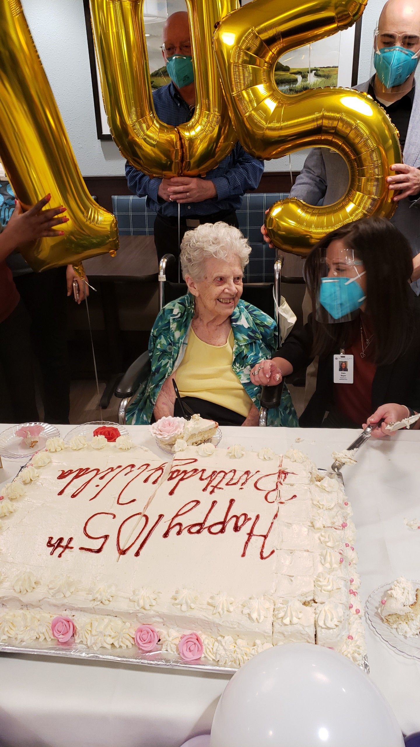 Texas Woman Celebrates 105th Birthday with ‘Spa Day’ - LeadingAge Texas