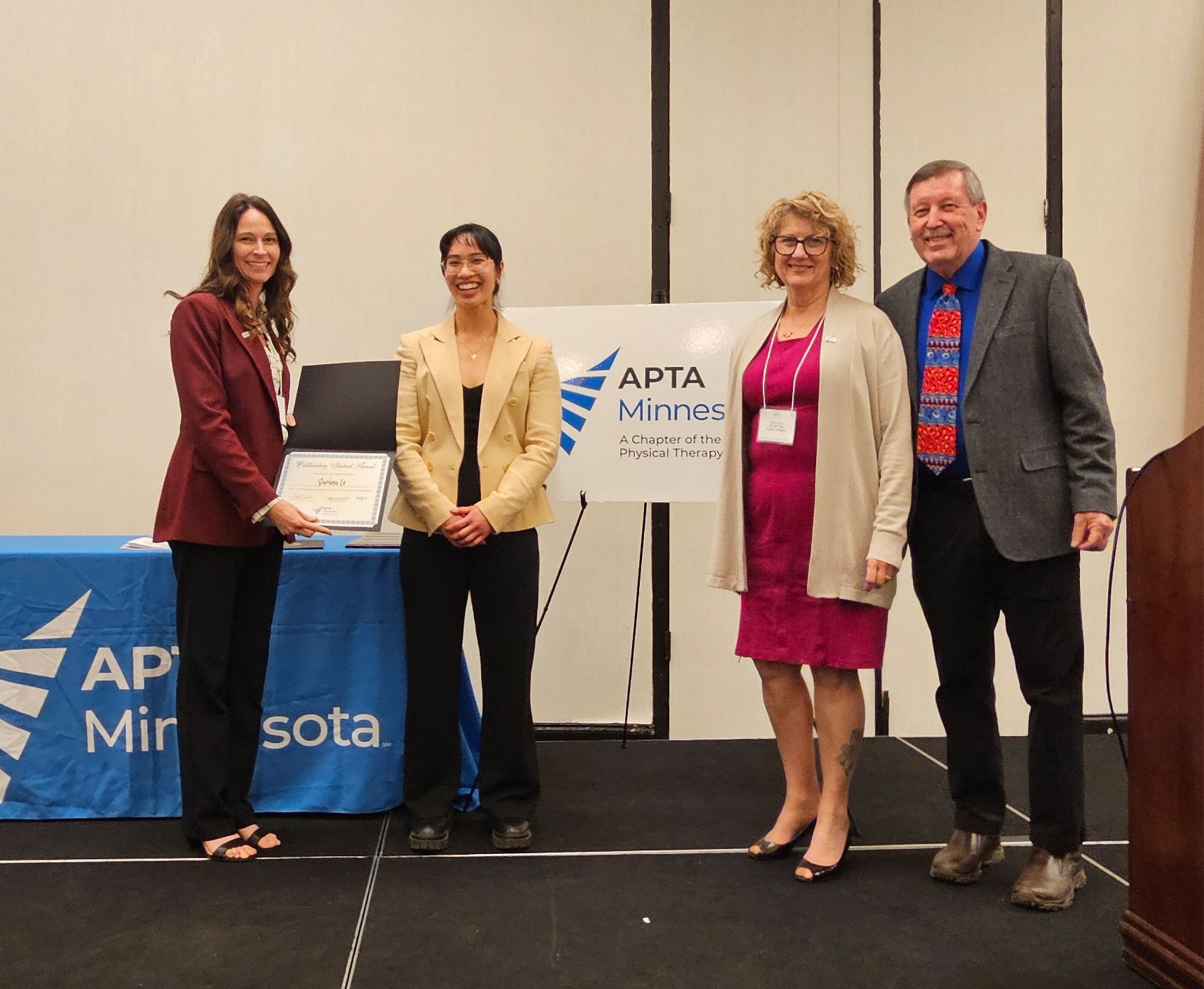 2024 Outstanding Student Awards - APTA Minnesota