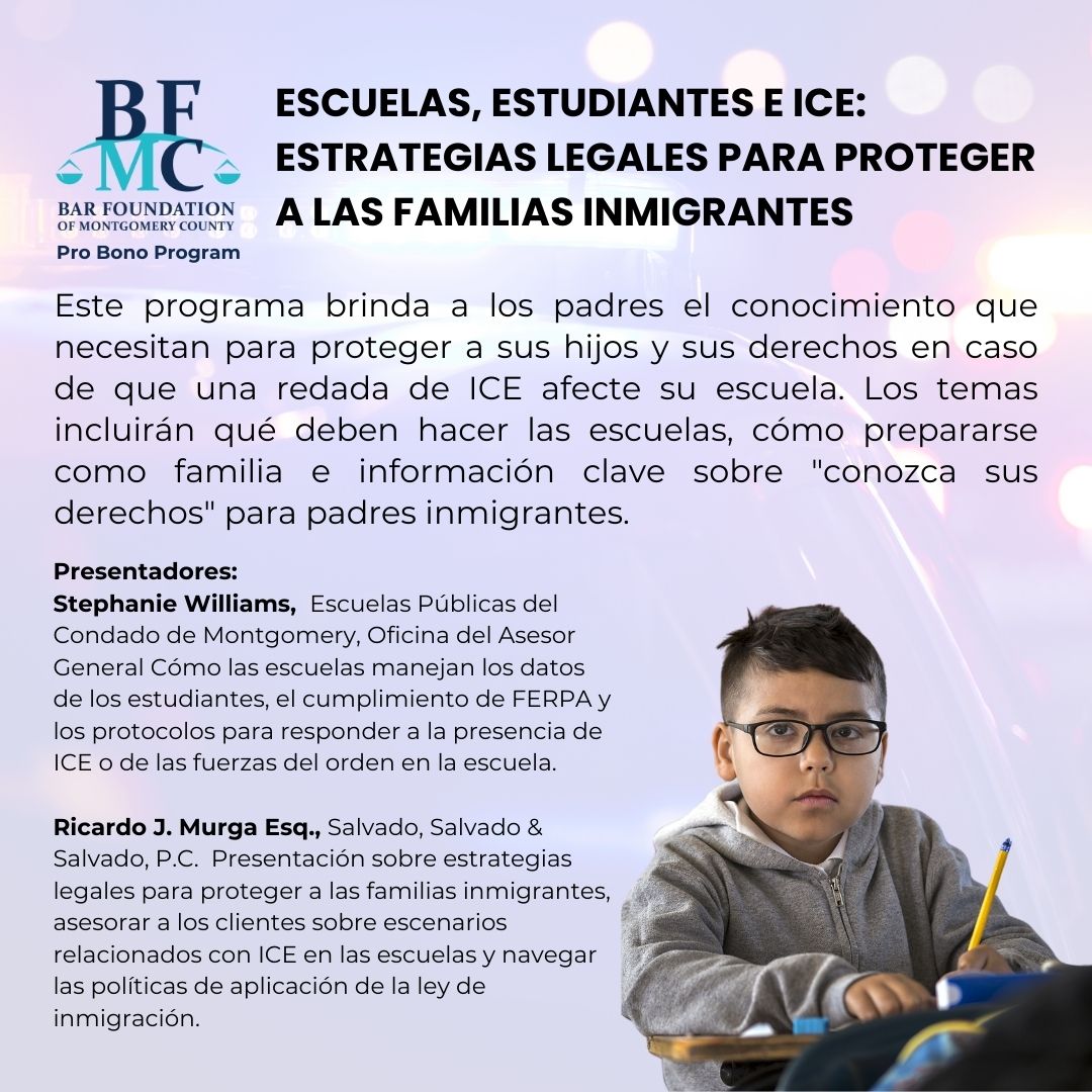 CLE Seminar Recordings - Bar Association of Montgomery County Maryland