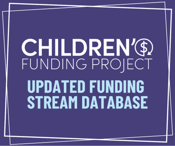 Federal Funding Streams Database from the Children’s Funding Project ...