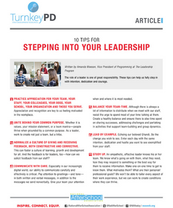 ProfessionalDevelopmentandLeadership