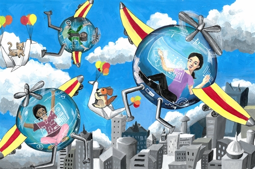 U.S. Student Places First in International Aviation Art Contest ...