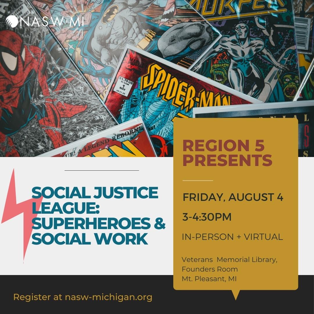 Social Justice League: Superheroes & Social Work (1 Free CE) - IN ...
