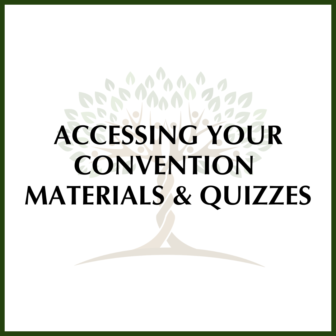 Online Convention FAQs