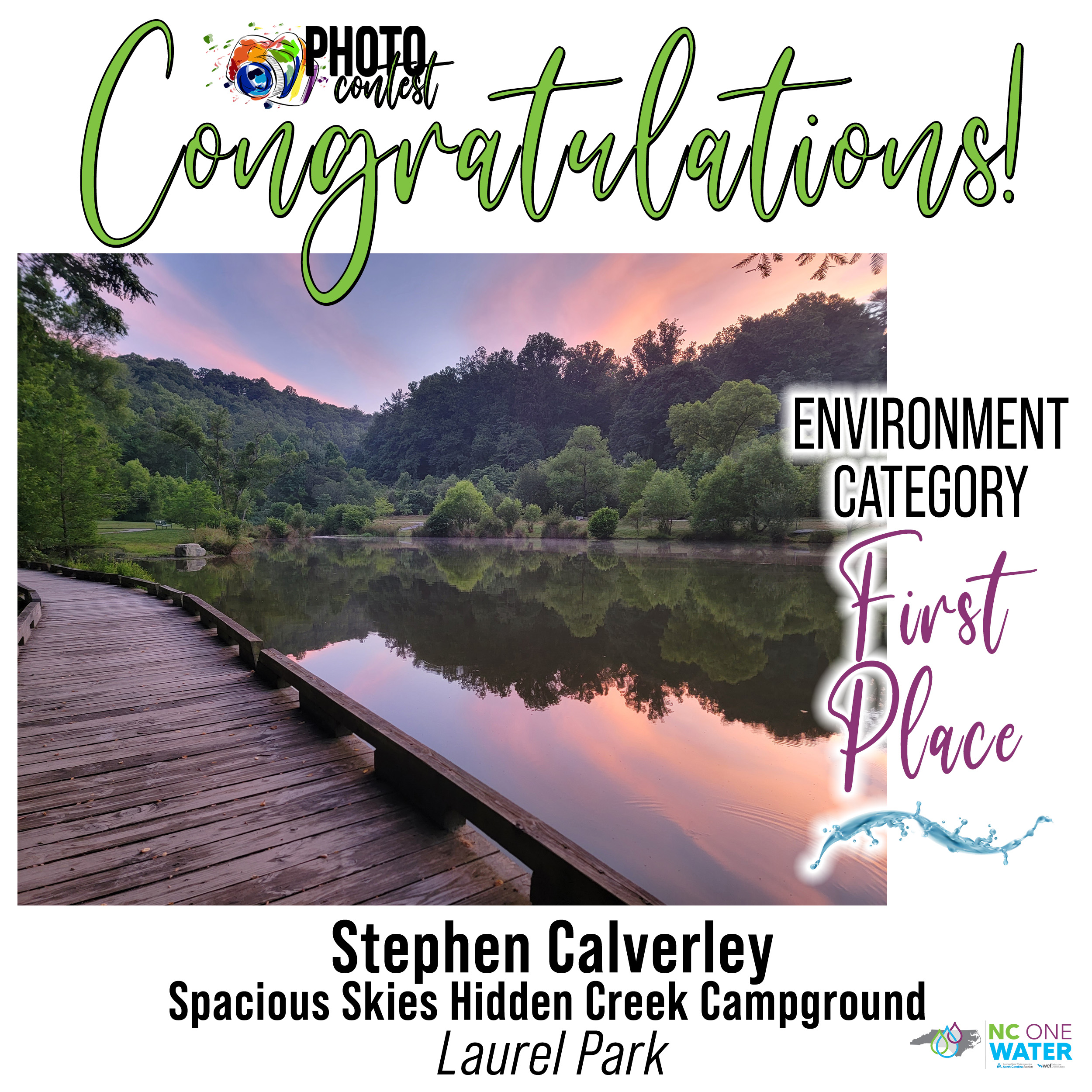 Annual Photo Contest - NC One Water