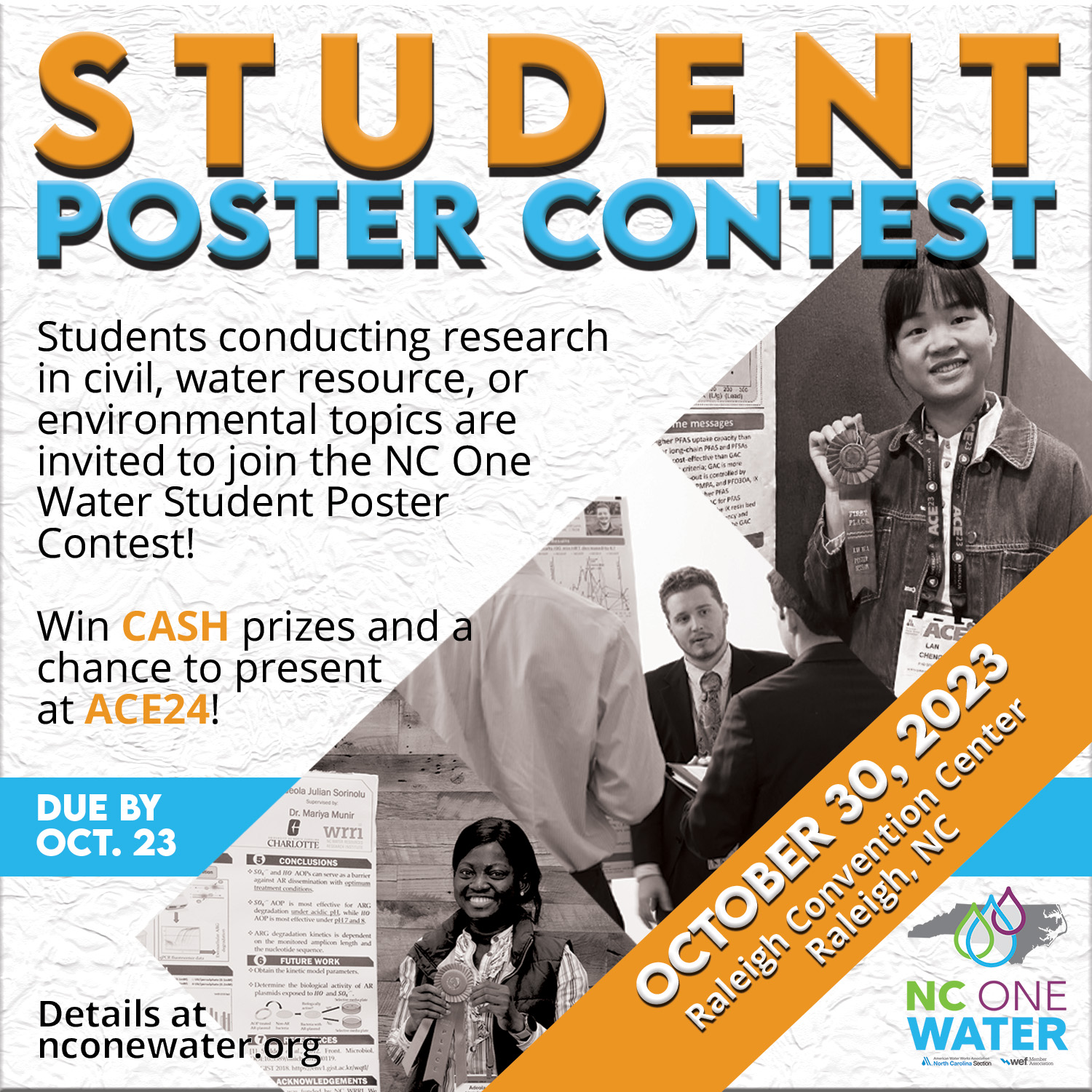 College Student Poster Contest - NC One Water
