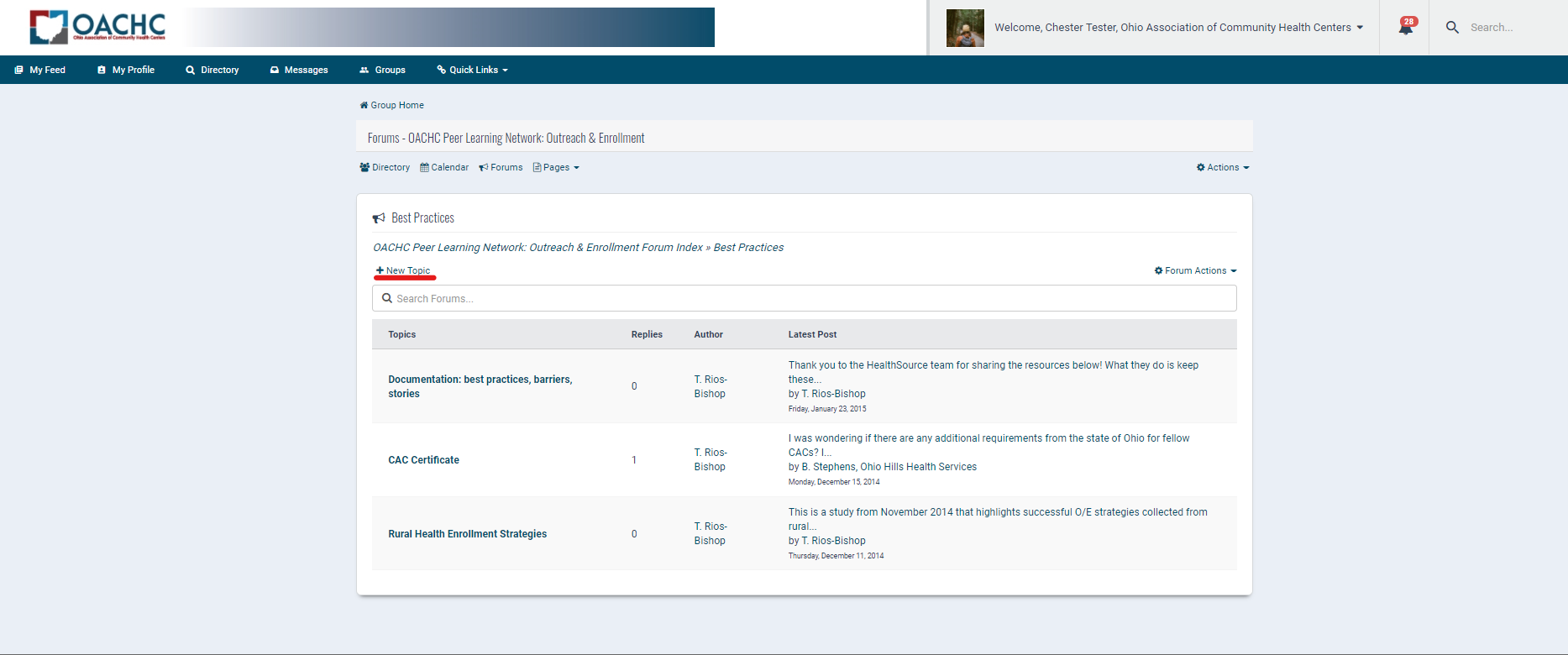 OACHC Portal: Overview - Ohio Association of Community Health Centers